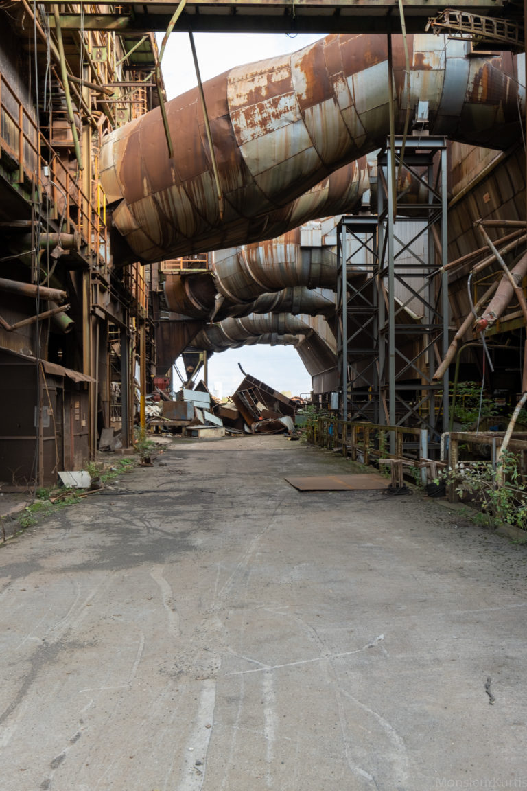 Usine d'agglomération de Rombas : vestiges aux portes de l'Orne