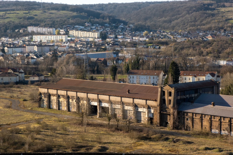Usine d'agglomération de Rombas : vestiges aux portes de l'Orne